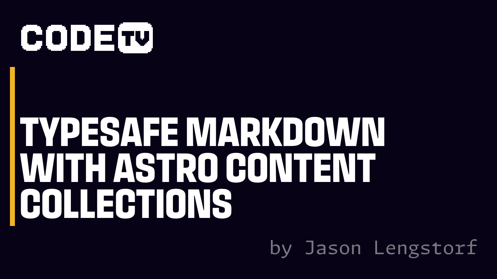 Typesafe Markdown With Astro Content Collections